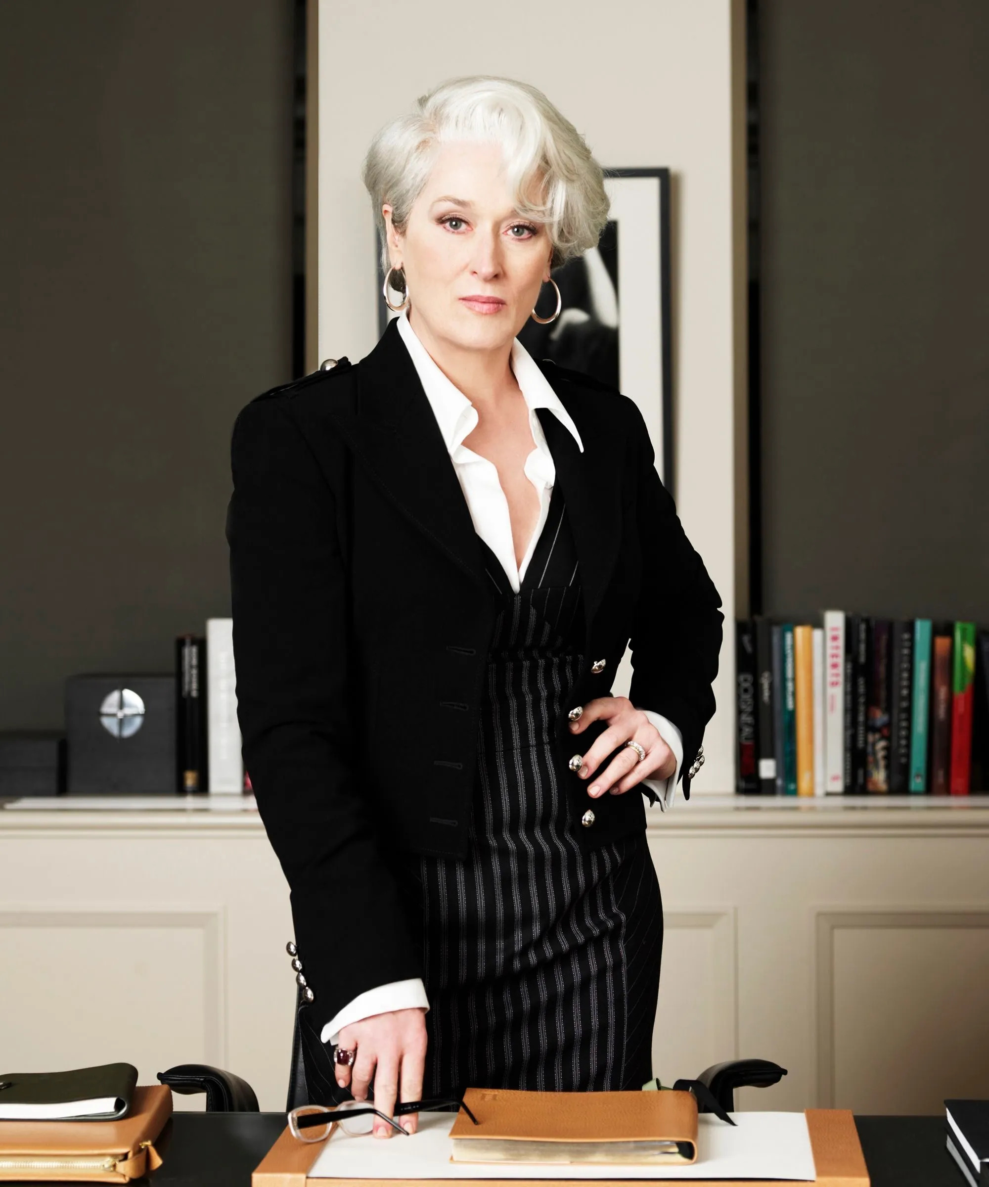 Phối đồ công sở thời thượng như "The Devil Wears Prada" | ELLE